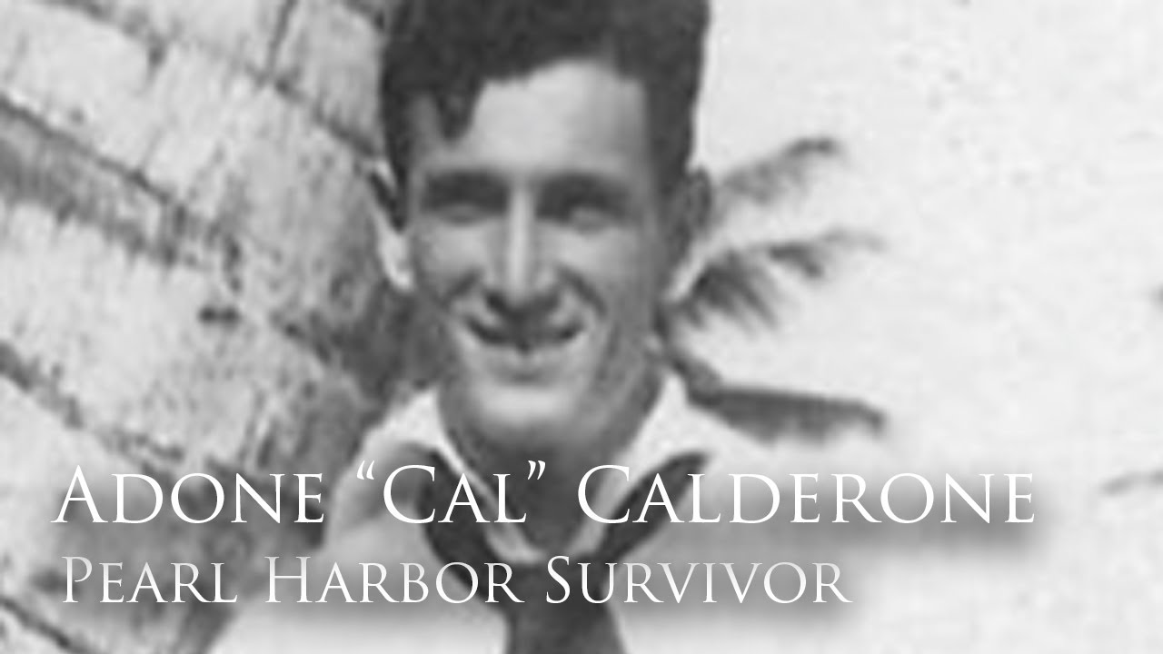 Adone "Cal" Calderone: Pearl Harbor Survivor, USS West Virginia - YouTube