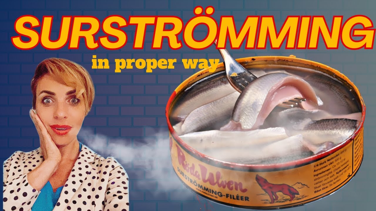How to eat surströmming properly - YouTube