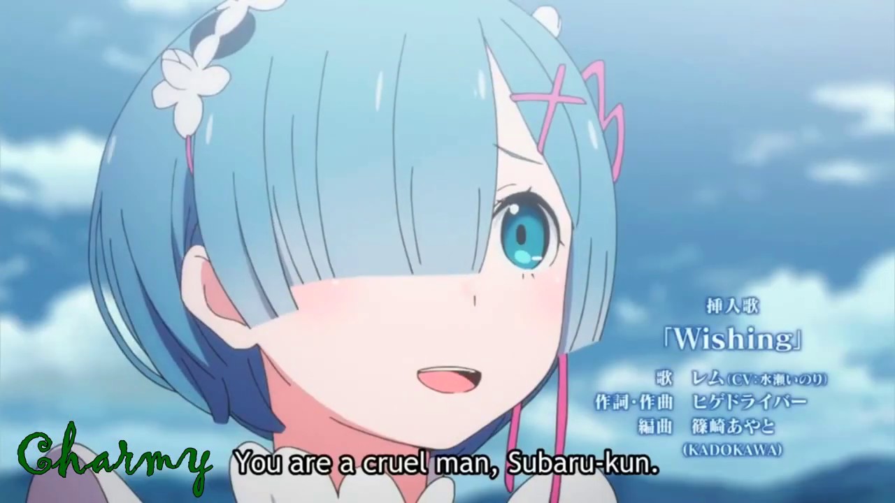 Re:Zero Rem [AMV] - Wildest Dreams - YouTube