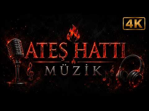 4K Gece Kamp Ateşi 🔥 Turkish Dark Ambience | Relaxing Night Music