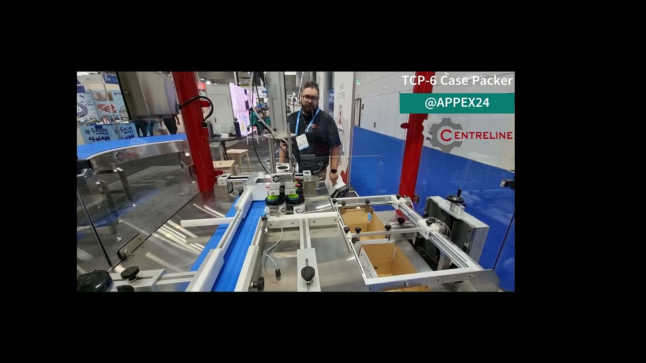 Centreline TCP-6 Case Packer - YouTube