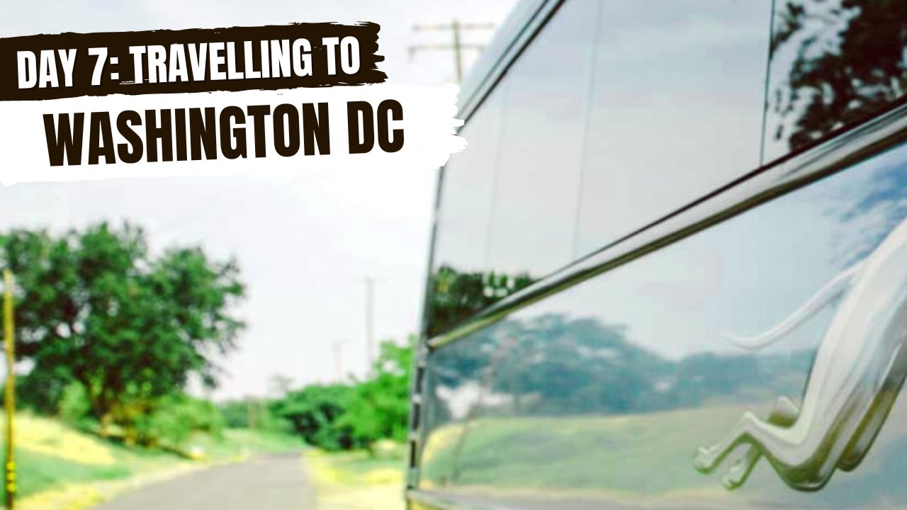 DAY 7: Travelling to WASHINGTON DC - August 2023 - YouTube