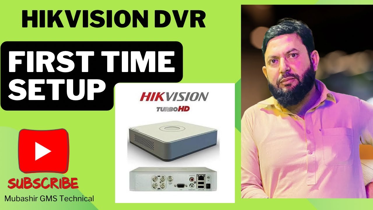 Hikvision DVR First Time Setup // DVR First Time Setup // DVR Setup // Hikvision DVR Setup ...
