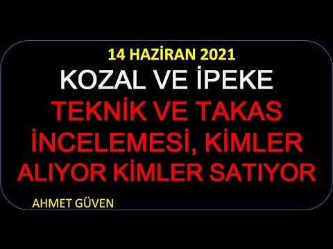 #ipeke ve #kozal hisselerinde son 3 ayda neler oldu, toplanıyor mu? satıyorlar mı?
