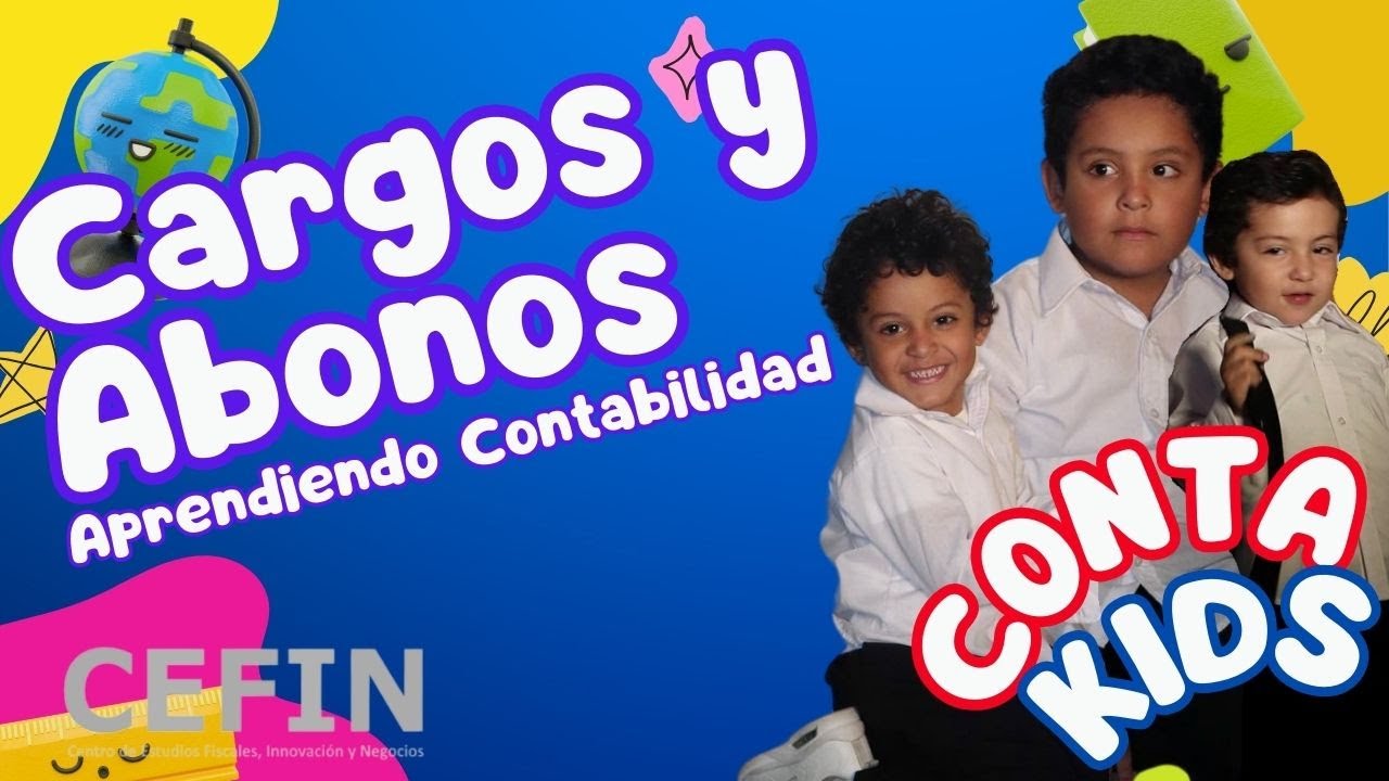 Cómo aprender el Cargo y el Abono en 2 Minutos (Guía Definitiva) #ContaKIDS - YouTube