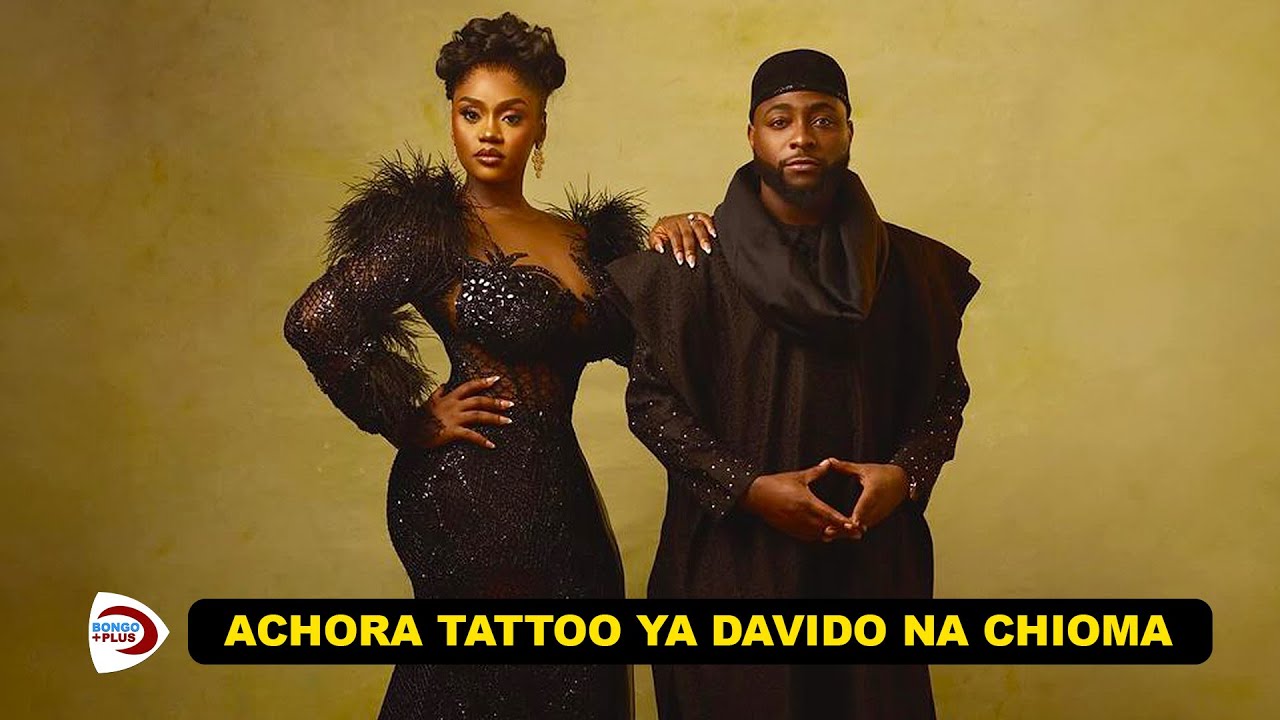 SHABIKI ALIYECHORA TATTOO YA DAVIDO NA CHIOMA KWA FURAHA KISA KUWAONA ...