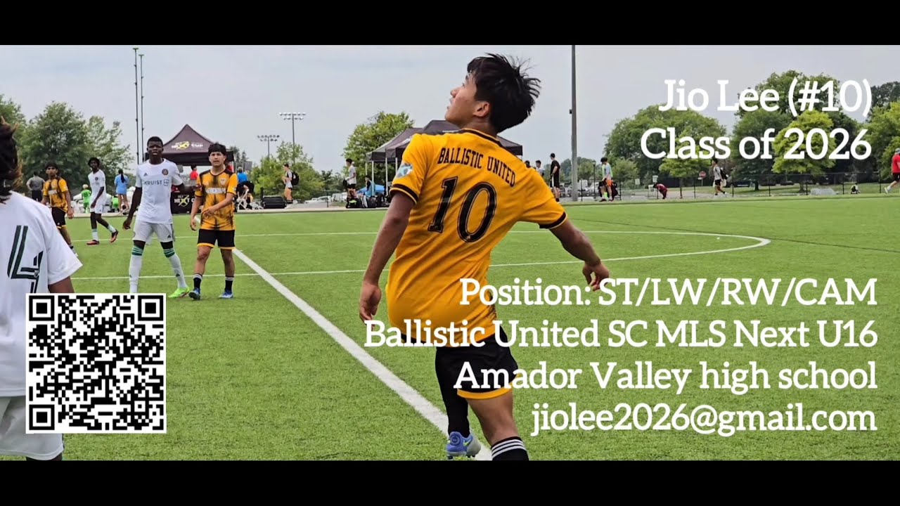 2026 Jio Lee - MLS Next Cup playoff & showcase 2024 (1 Goal , 1 assist ...