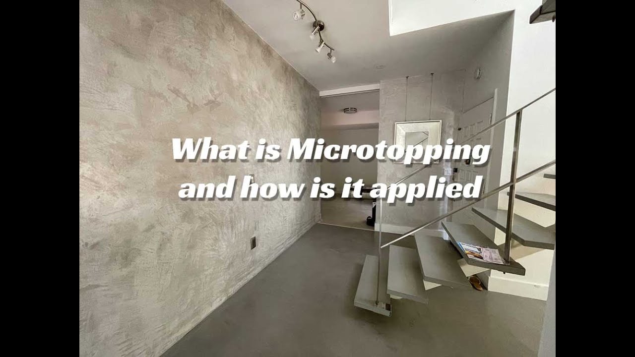 What's Microtopping and its installation process - YouTube