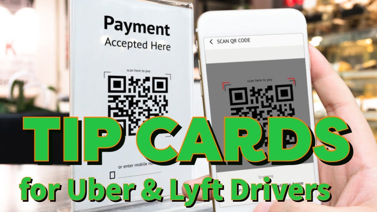 How to create Tip cards for Uber and Lyft Drivers - YouTube