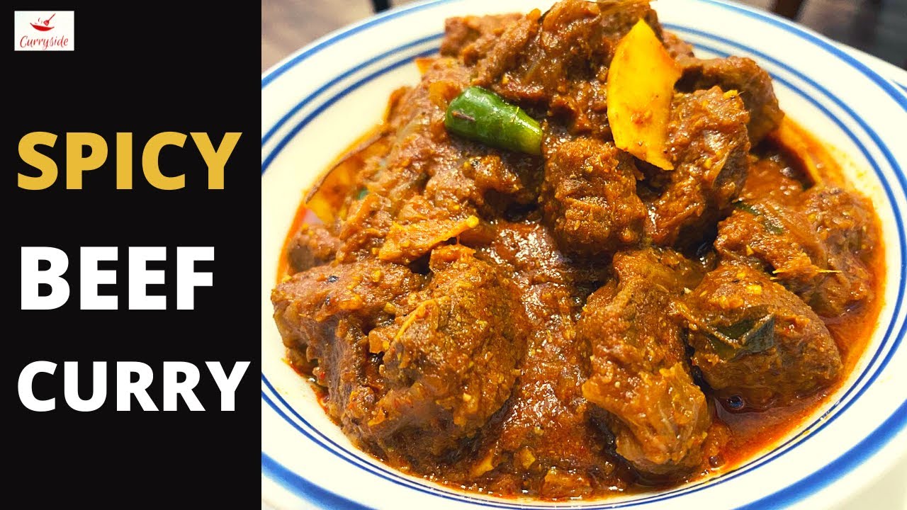 spicy beef curry kerala style | beef curry without tomato | easy ...
