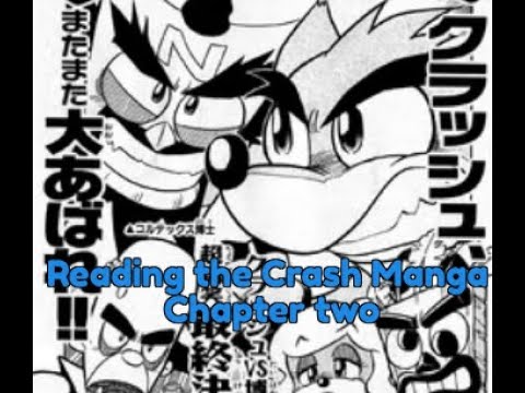 Reading the Crash Bandicoot Manga Chapter 2 - YouTube