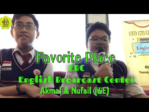 Favotite Place - Akmal & Nufail (6E) || EBC SD Al Falah Assalam - YouTube