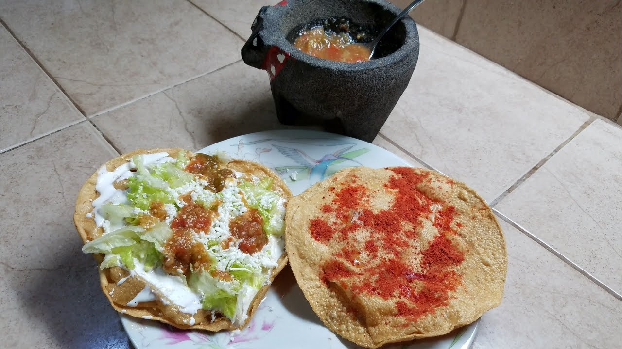 Como hacer tostadas doradas de maíz caseras | las delicias de lupita ...