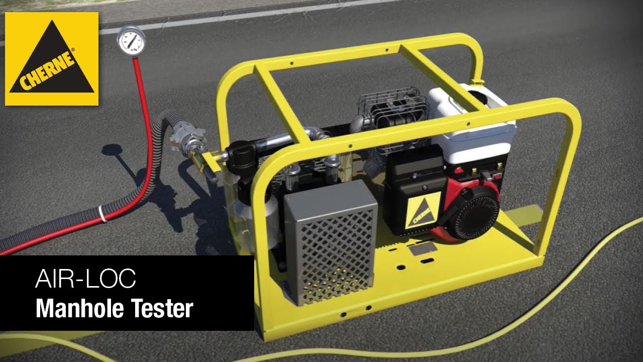 How to Use Cherne Air-Loc Manhole Tester - YouTube