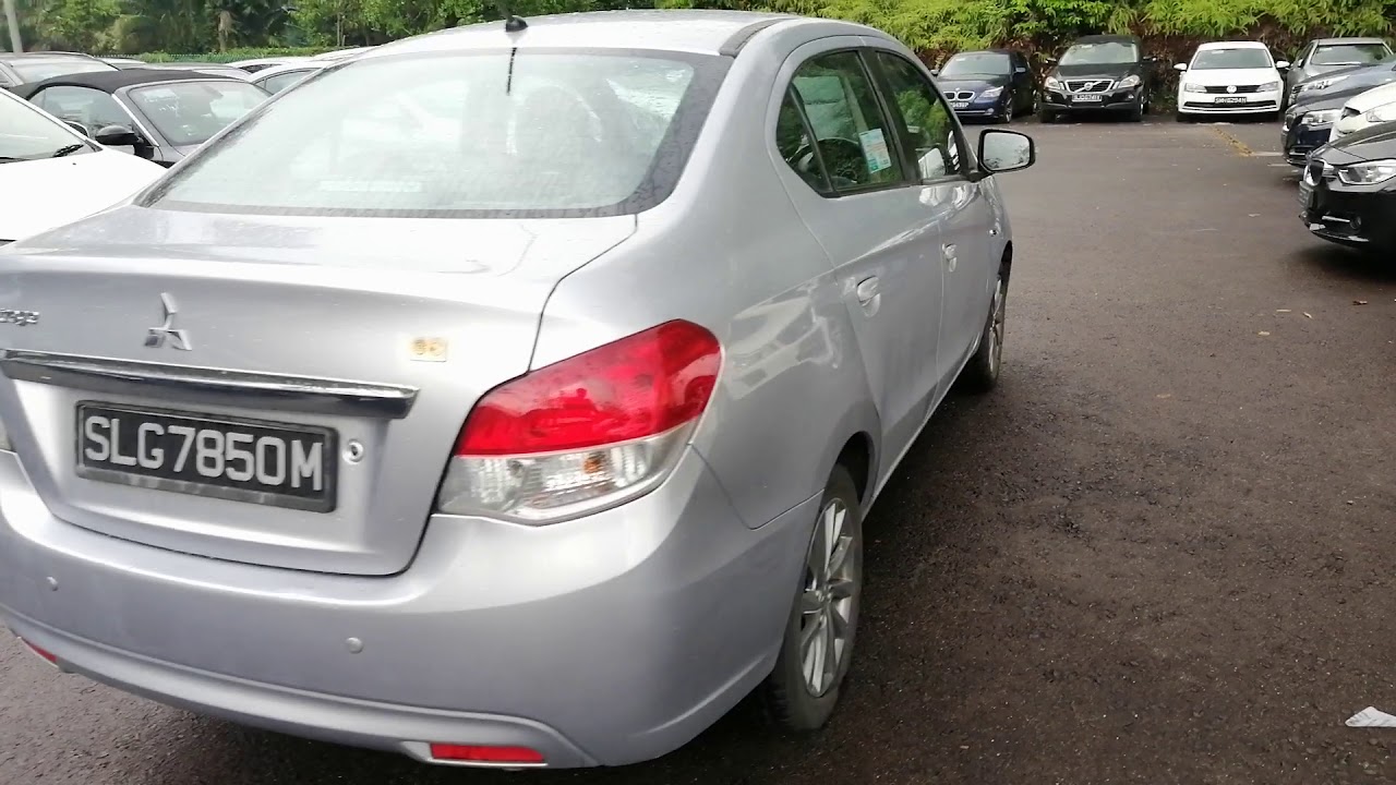 2016 USED MITSUBISHI ATTRAGE SILVER SLG7850M - YouTube
