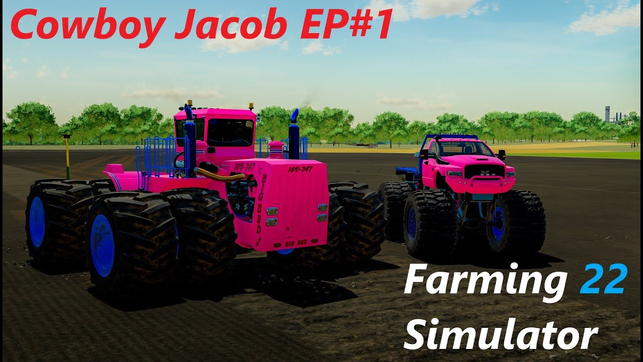 COWBOY BUYS A FARM AND DOES THIS!! (Farming Simulator 22 ) (Cowboy ...