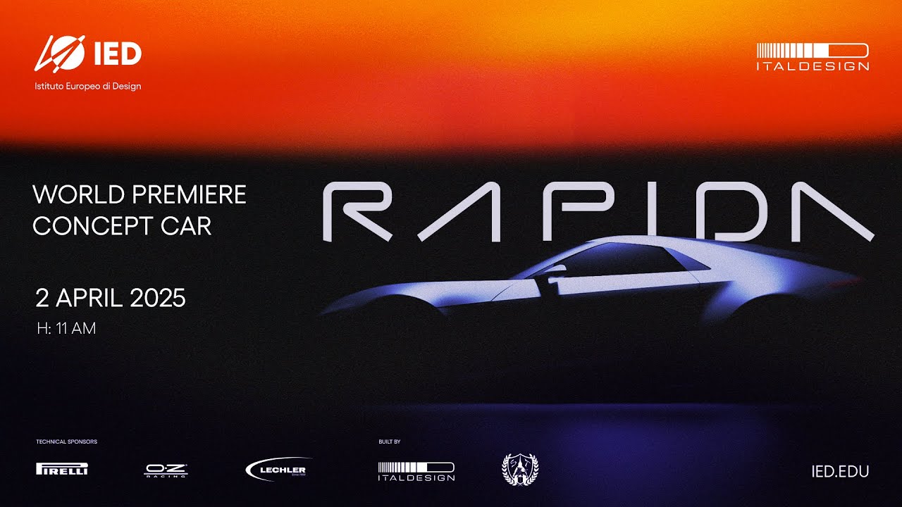 IED Torino presenta Rapida, la nuova Vision realizzata in ...