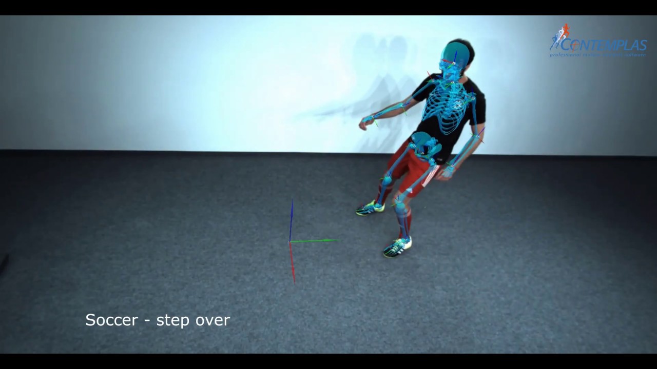 3D markerless tracking: Soccer //CONTEMPLAS MULTI CAMERA SYSTEM® - YouTube
