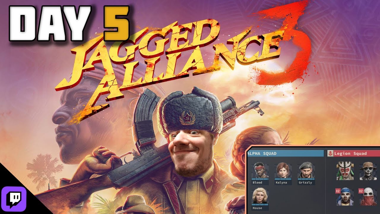 Jagged Alliance 3 - Day 5 - 2nd Squad, assemble! - YouTube