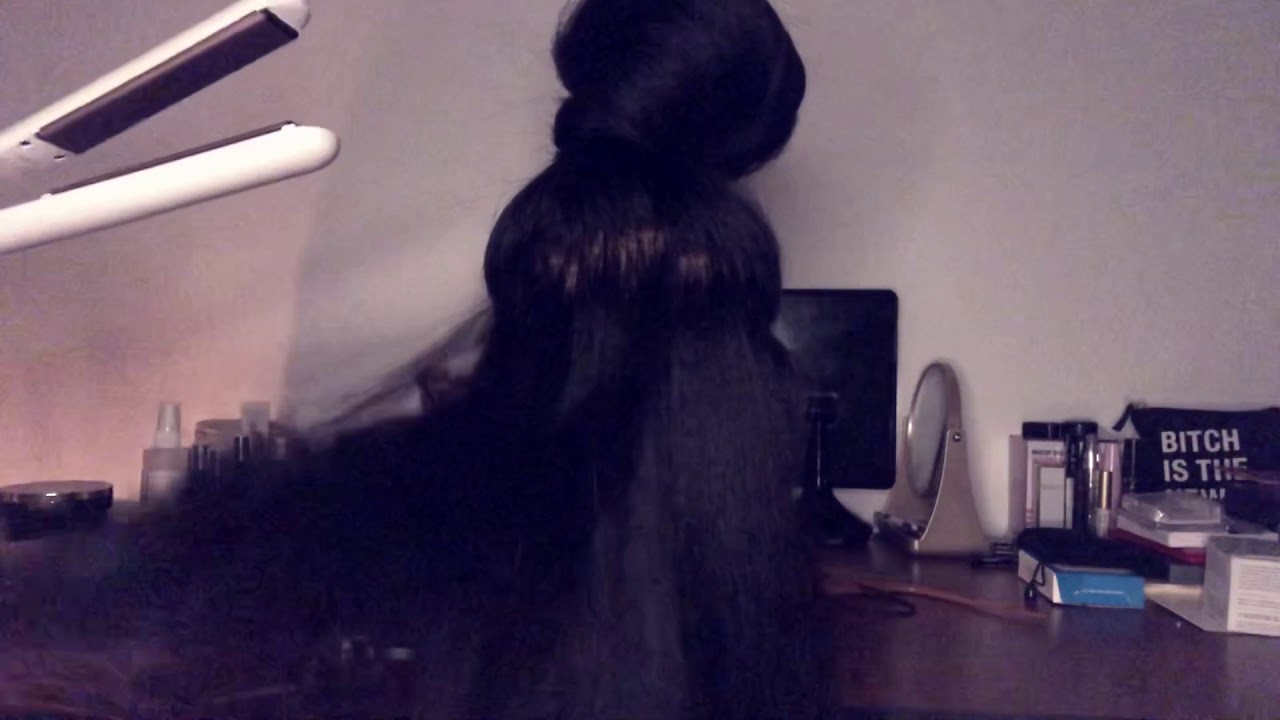 ASMR Sleepy HAIR PLAY on Mannequin (Brushing,Tapping,Spray Bottle ...