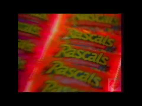 Rascals Bite Size Chewy Candies | Television Commercial | 1988 - YouTube