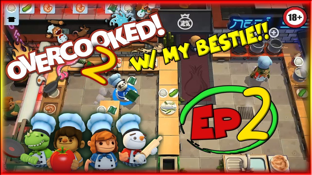 Overcooked 2! - All Hell Has Broke Loose In The Kitchen!! [EP2] - YouTube