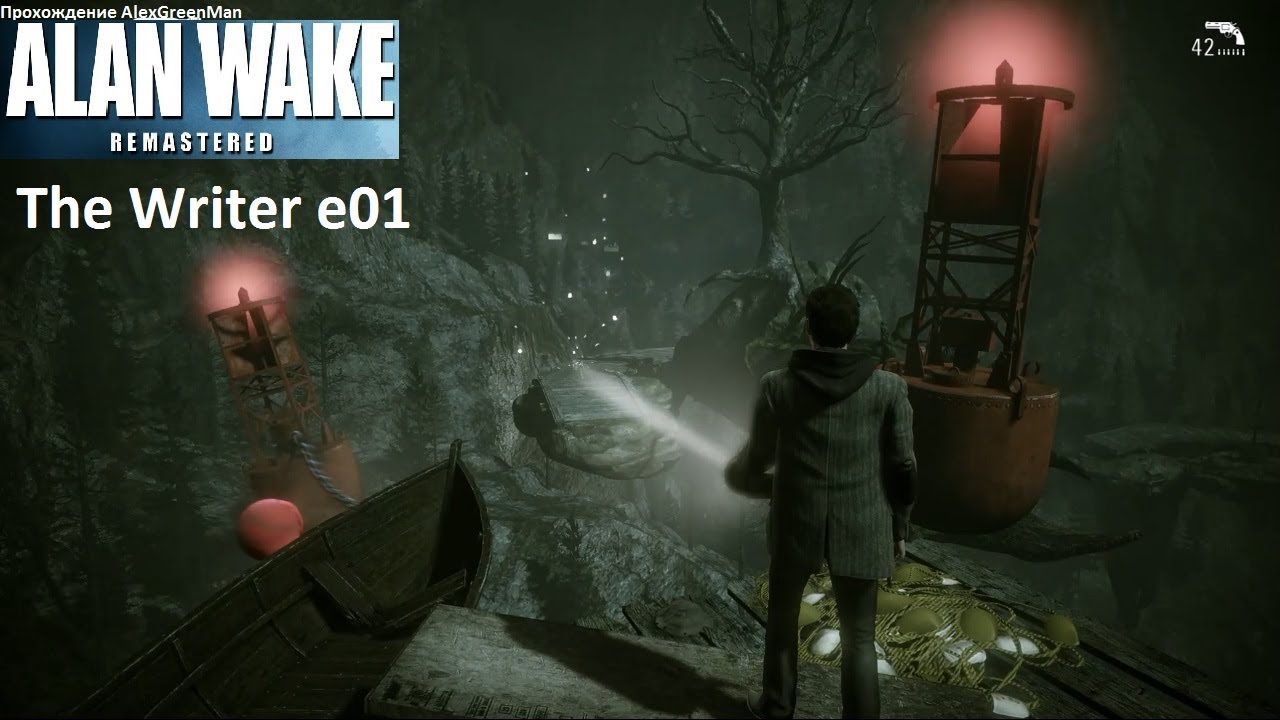 Alan Wake Remastered DLC The Writer e01 - YouTube