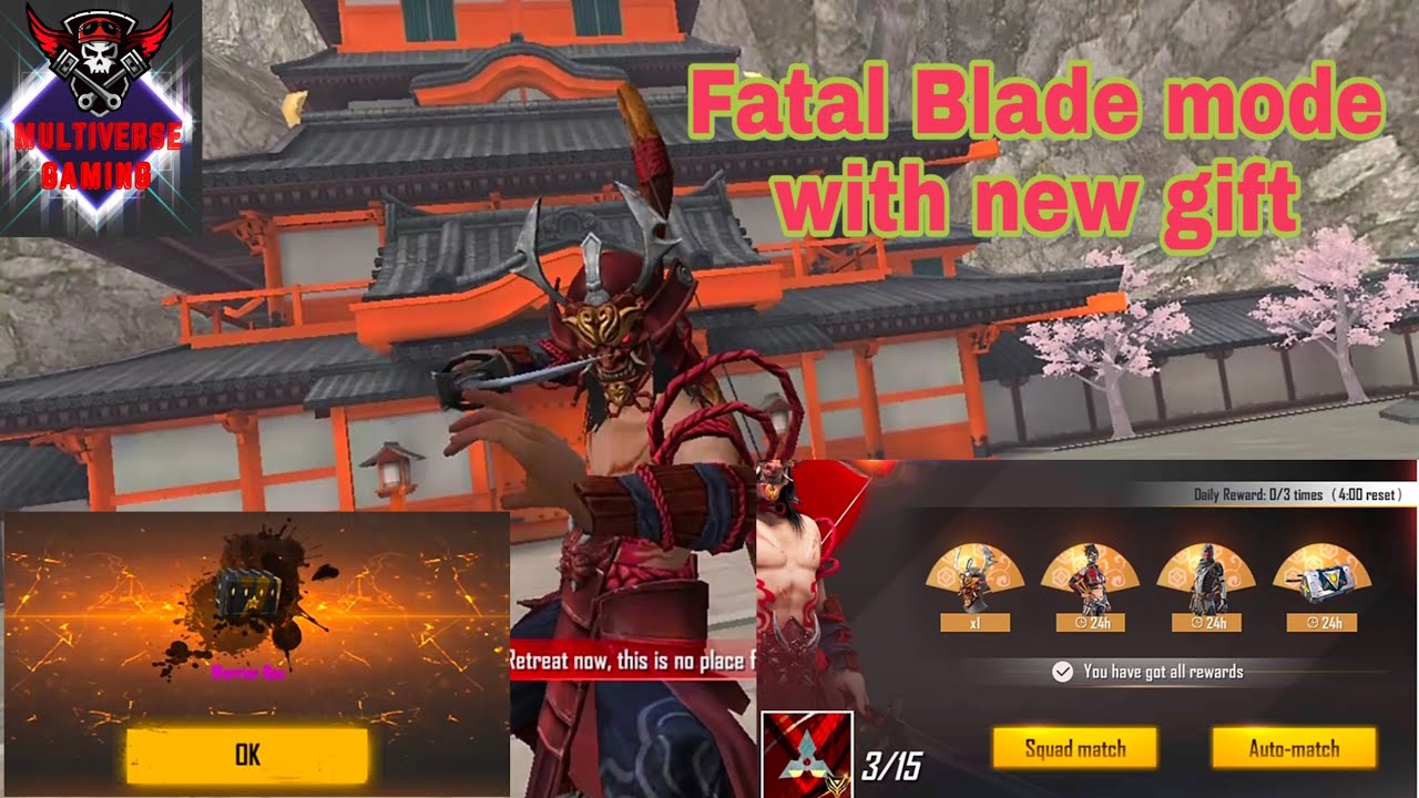 New Mode || New Gifts || Best mode ever in Free Fire || Fatal Blade ...