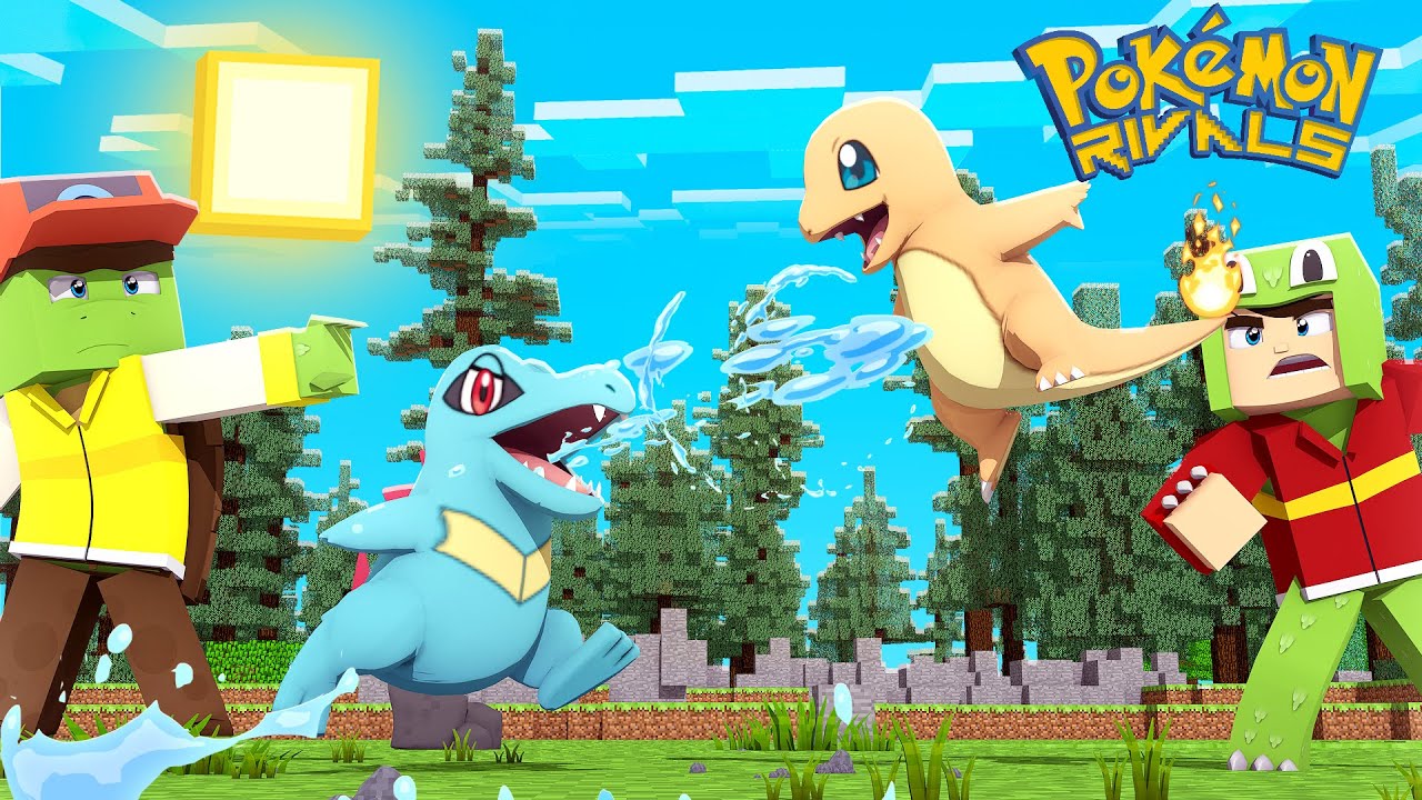 POKEMON RIVALS! - Who will be the very best pokemon trainer? - Pixelmon ...