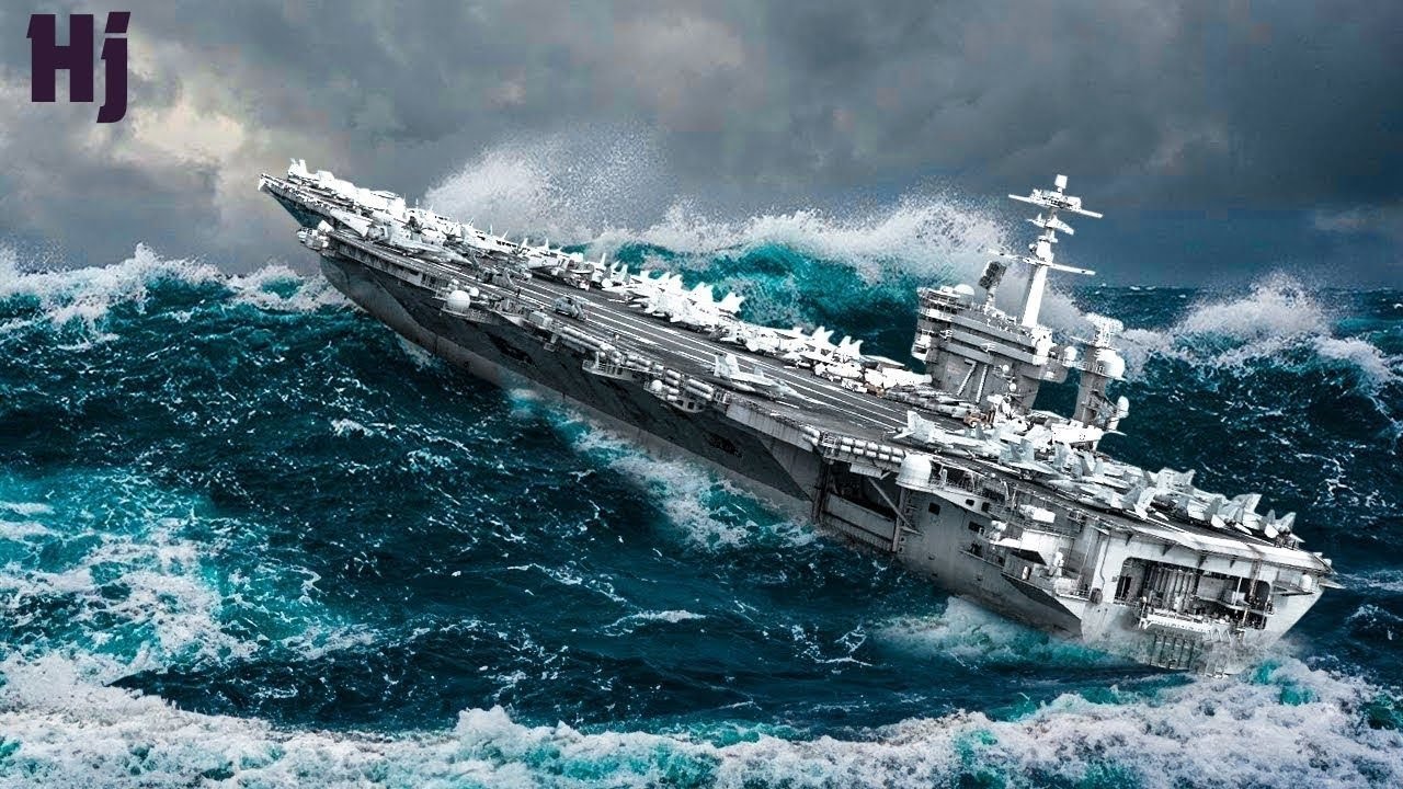 How US Navy Aircraft Carriers Survive the World’s Most Treacherous Seas ...