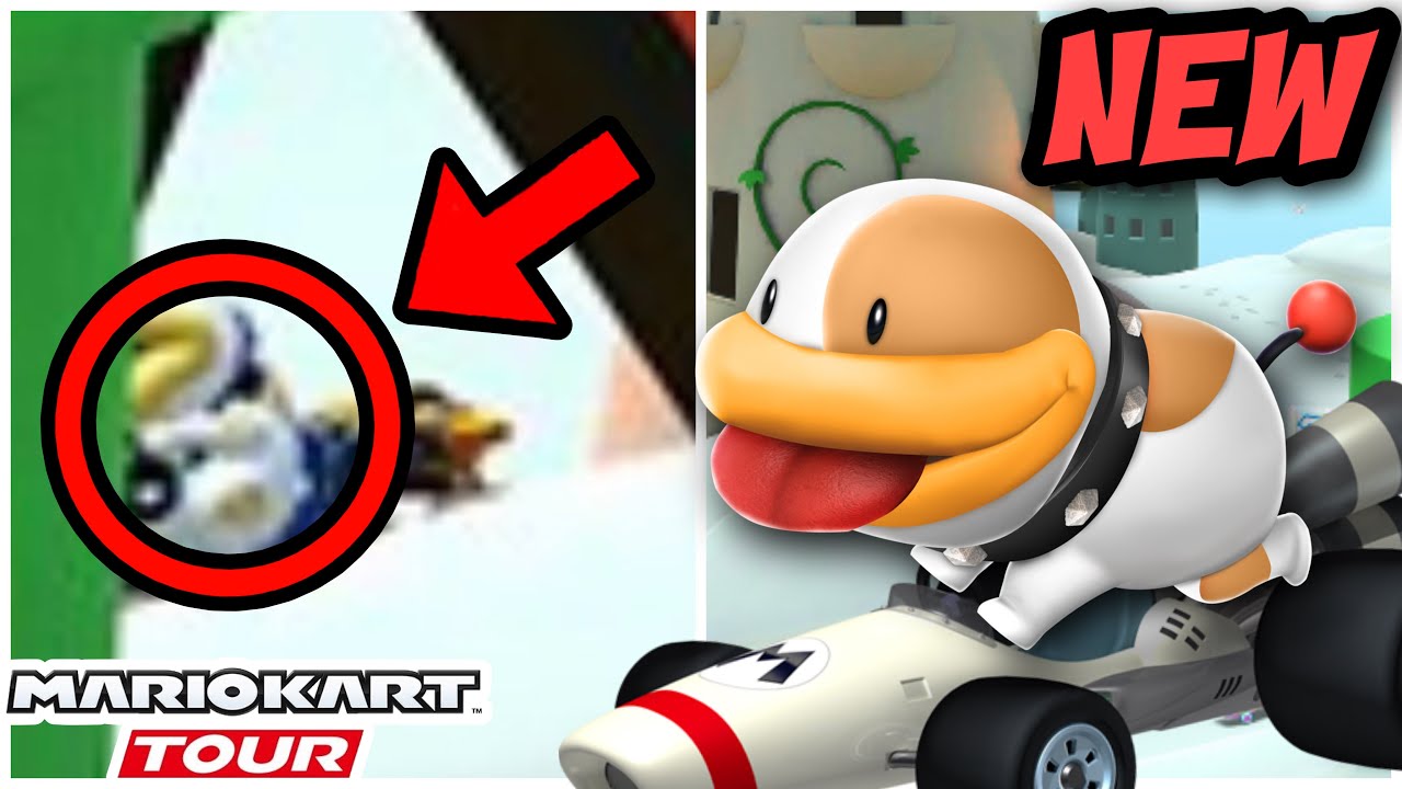 POOCHY Revealed to be playable in MARIO KART TOUR?! - YouTube