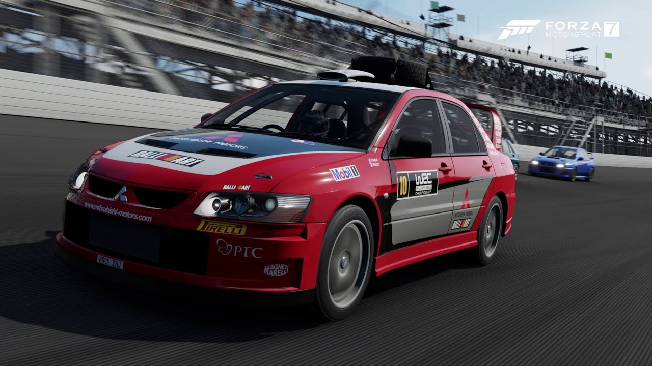 FORZA MOTORSPORT 7 : MITSUBISHI LANCER EVOLUTION MR '04 - YouTube