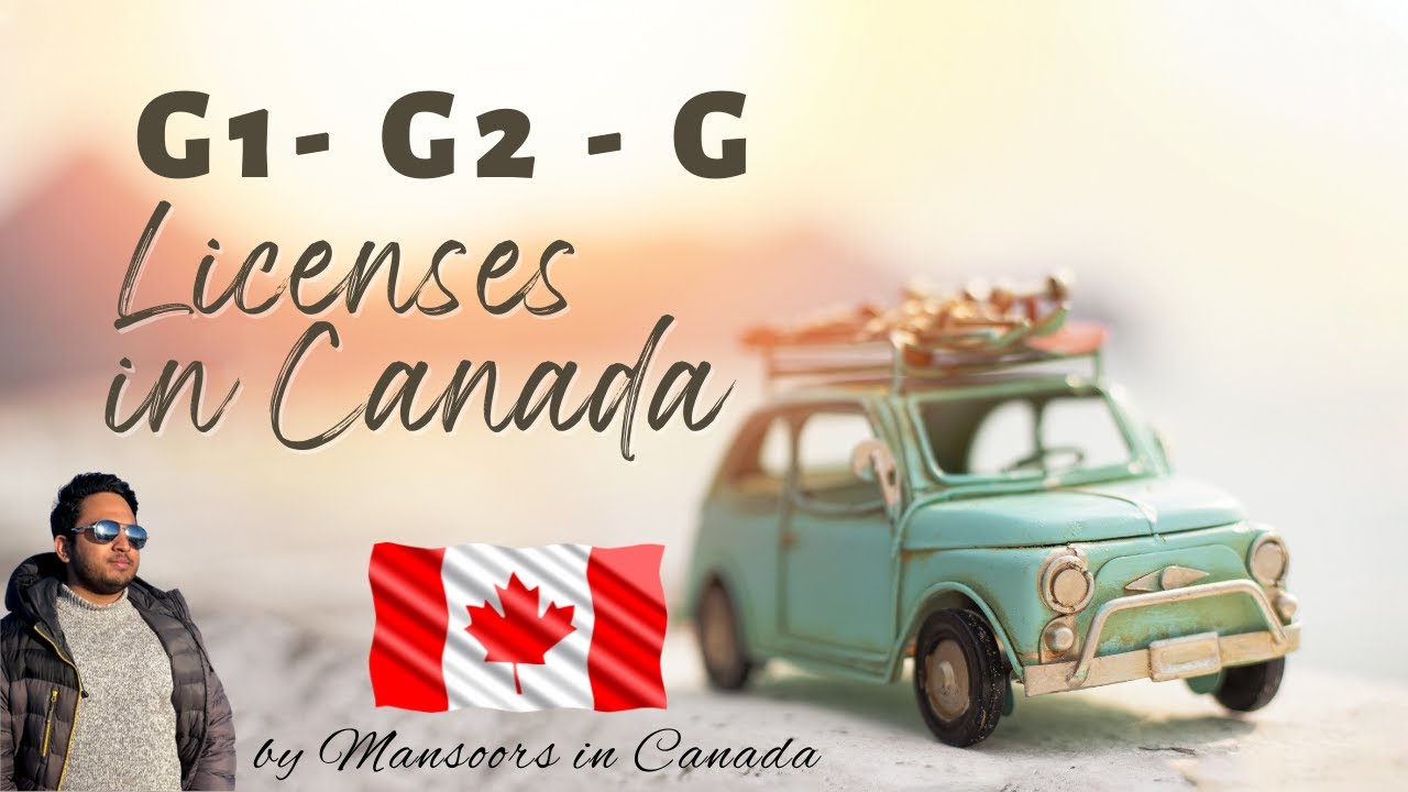 Driving License in Canada | G1 | G2 | G | Car License in Canada # ...