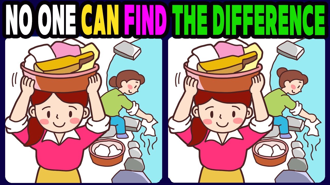 【Spot the difference】No One Can Find The Difference! Fun brain puzzle ...