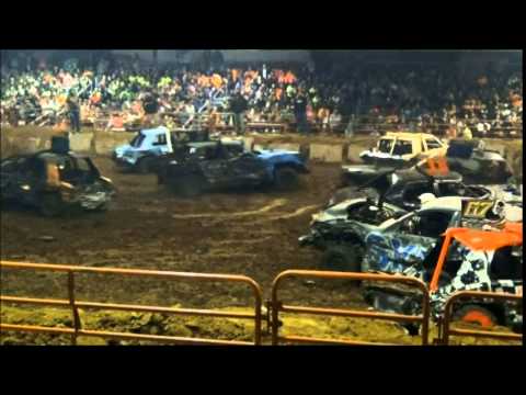 Demolition Derby 2015 -Redneck Rumble Highlights & Winners - YouTube