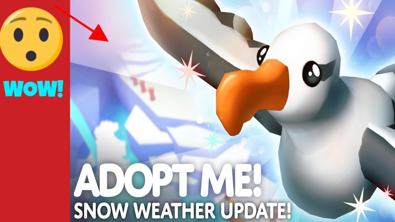 THE NEW ADOPT ME UPDATE!! SNOW WEATHER, 2 NEW PETS AND MORE!! (Roblox ...