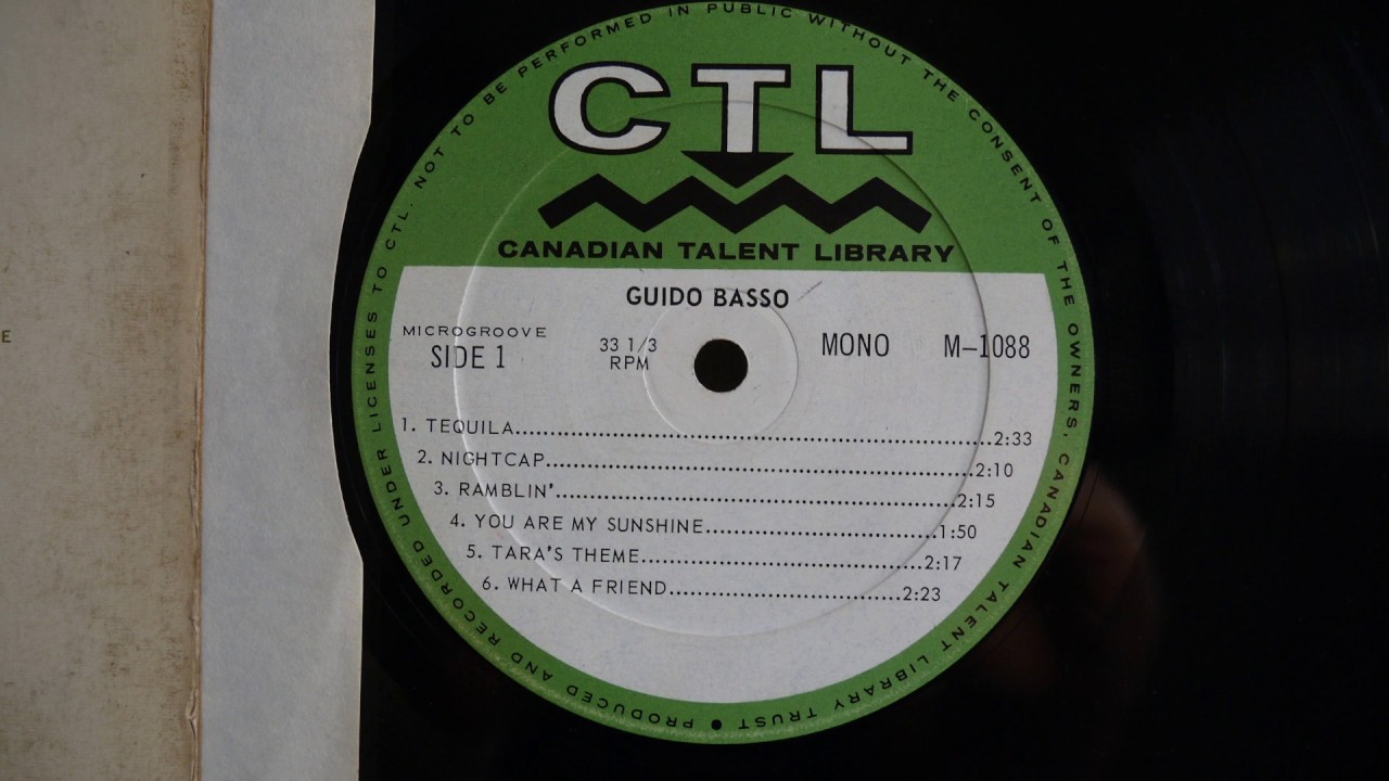 It's Happening With Guido Basso (1967) Canadian Talent Library M 1088 ...