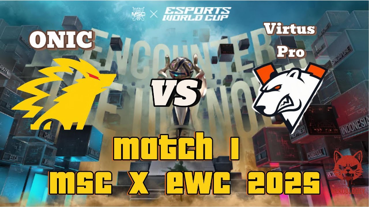 Onic ID VS Virtus Pro GAME 1 | GROUP STAGE DAY 5 LOWER BRAKET | MLBB ...