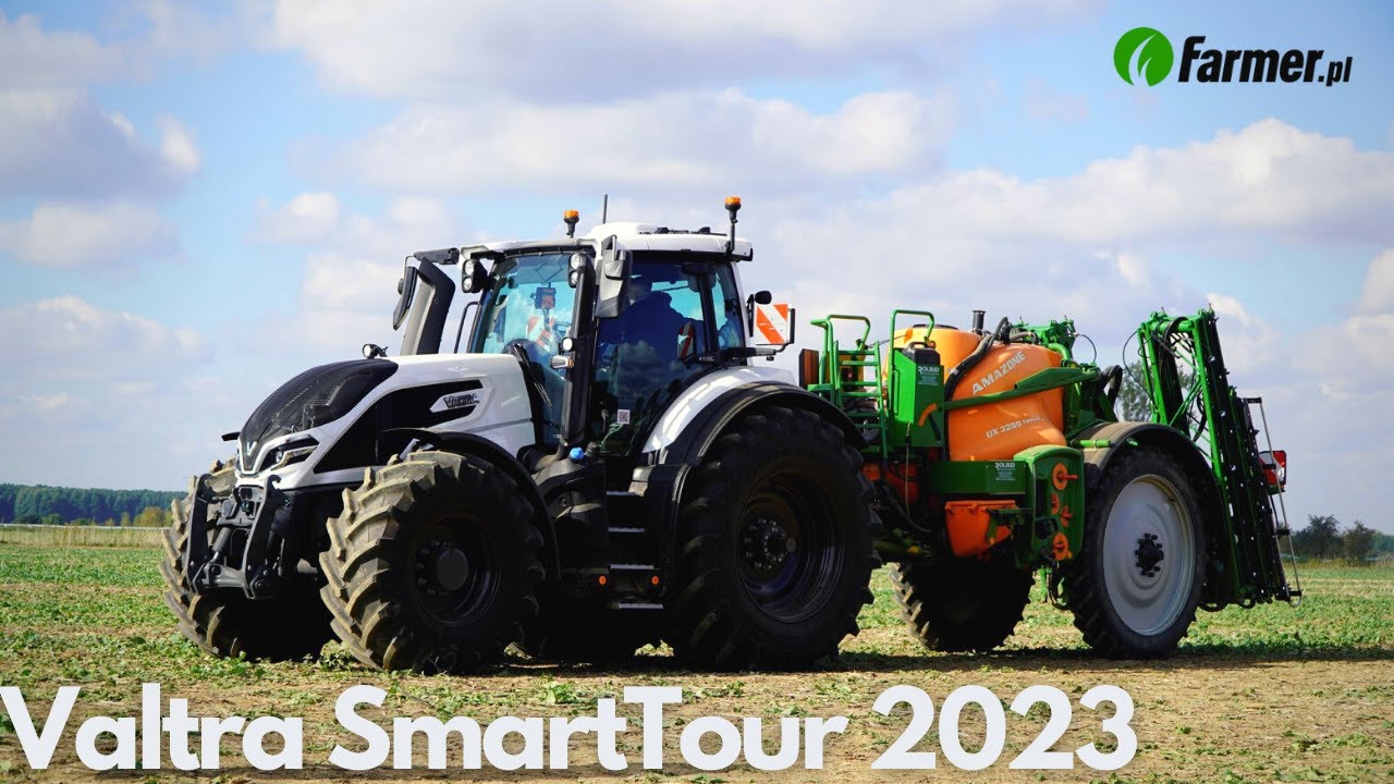 Valtra SmartTour 2023, czyli okazja do pojeżdżenia ciągnikami | Farmer.pl - YouTube