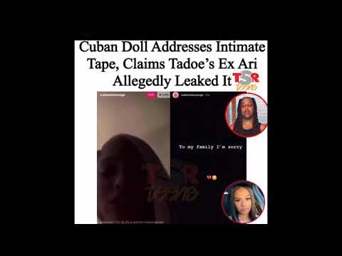 CUBAN DOLL TAPE WITH TAEDOE LEAKED BY ARI MONEYBAGYO GIRLFRIEND|CUBANDASAVAGE EXPOSED