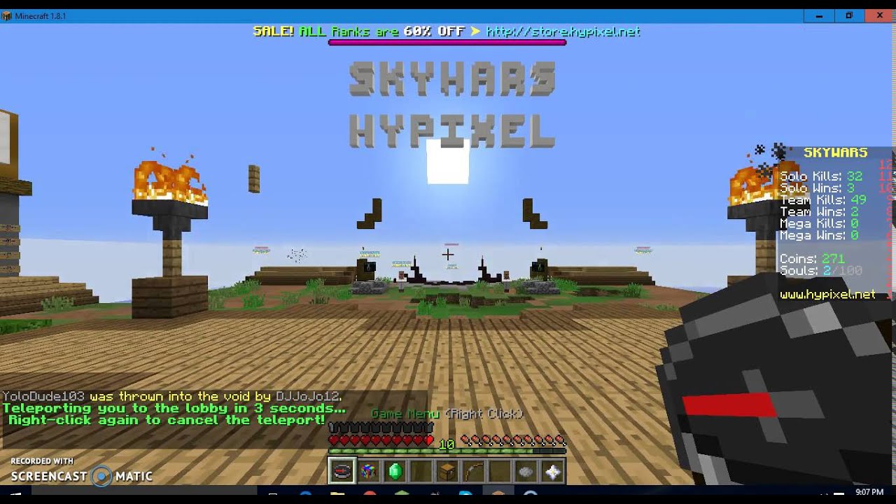 Mini Games On MC! - YouTube