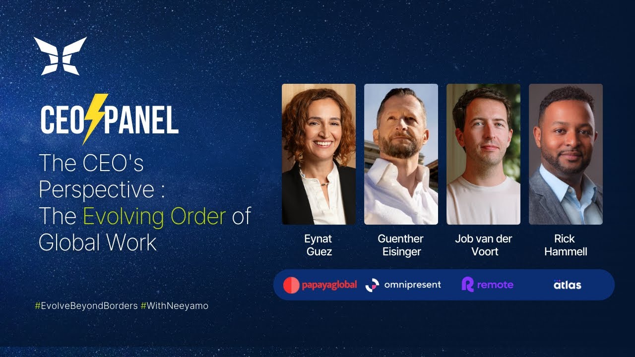 Evolve Beyond Borders | CEOs Power Panel | Future of Work | Evolving ...