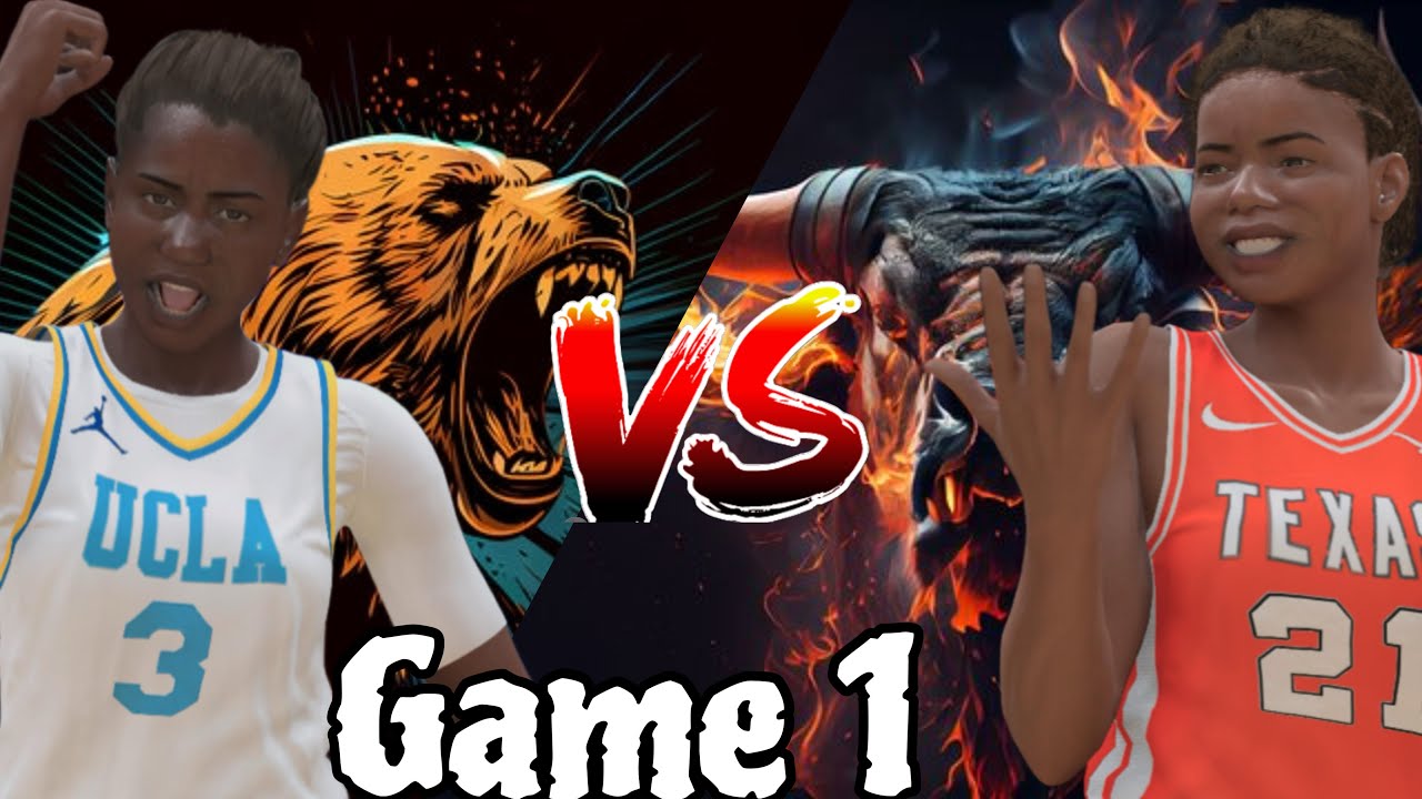 The Bear Vs The Bull! UCLA Bruins Vs Texas Longhorns Full Game 1 ...