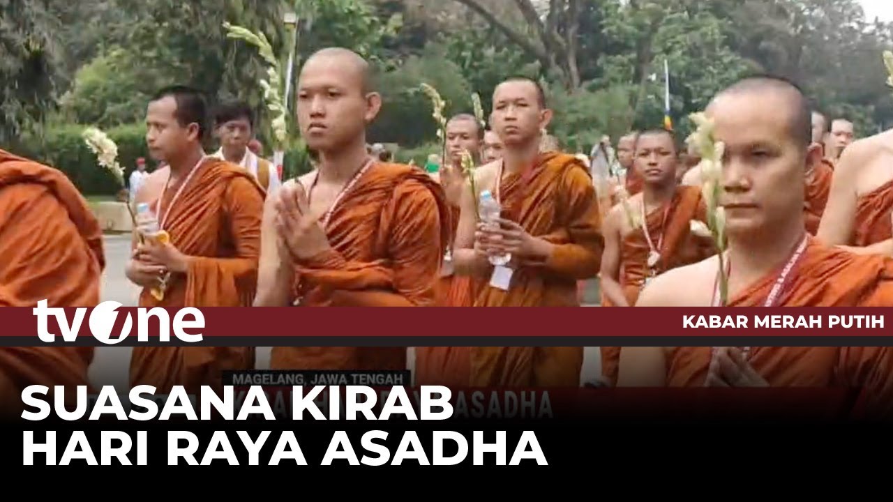 Ribuan Umat Buddha Ikuti Kirab Hari Raya Asadha dari Candi Mendut ke ...
