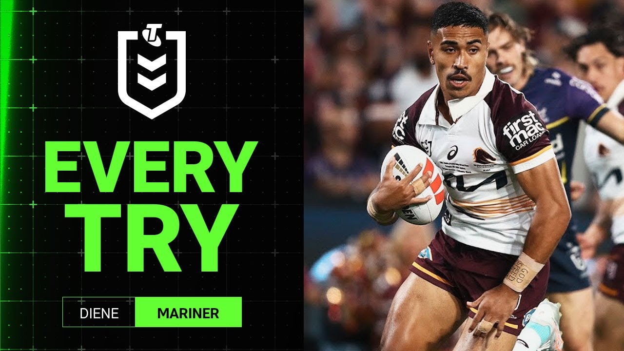 NRL Highlights | Deine Mariner's 2025 try-scoring season - YouTube