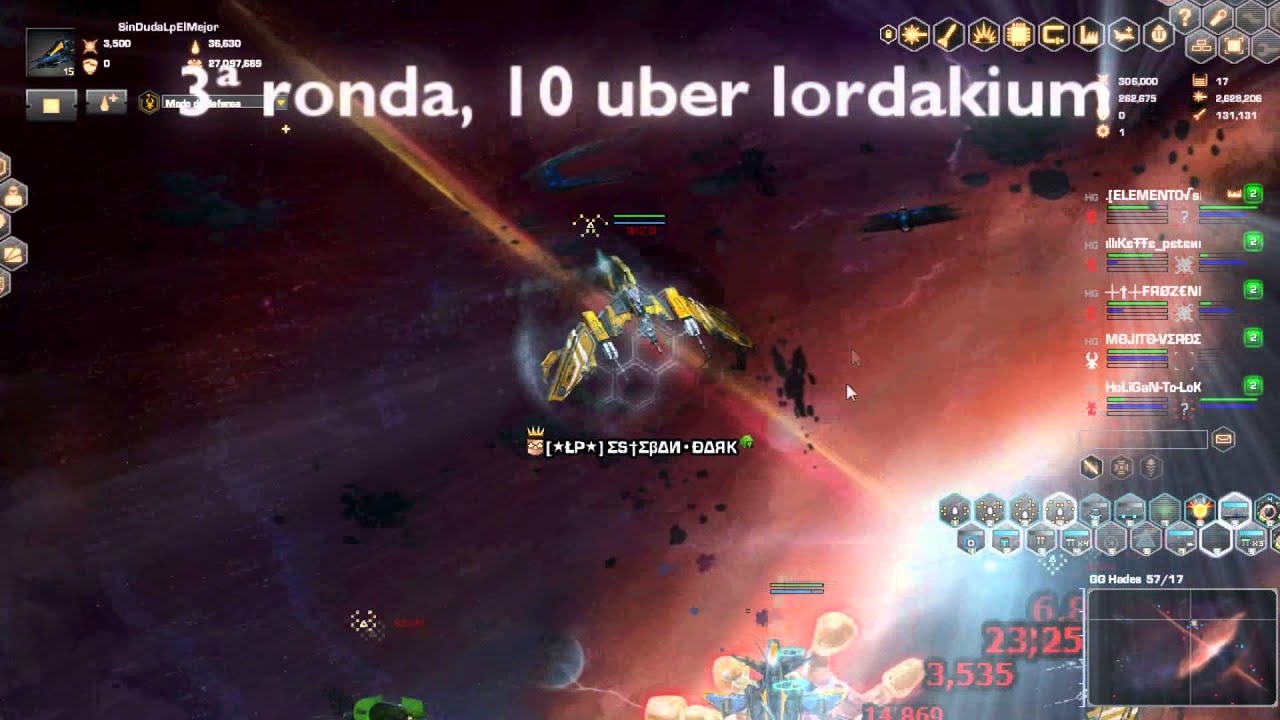 Dark Orbit España 2 Puerta Galáctica HADES - YouTube