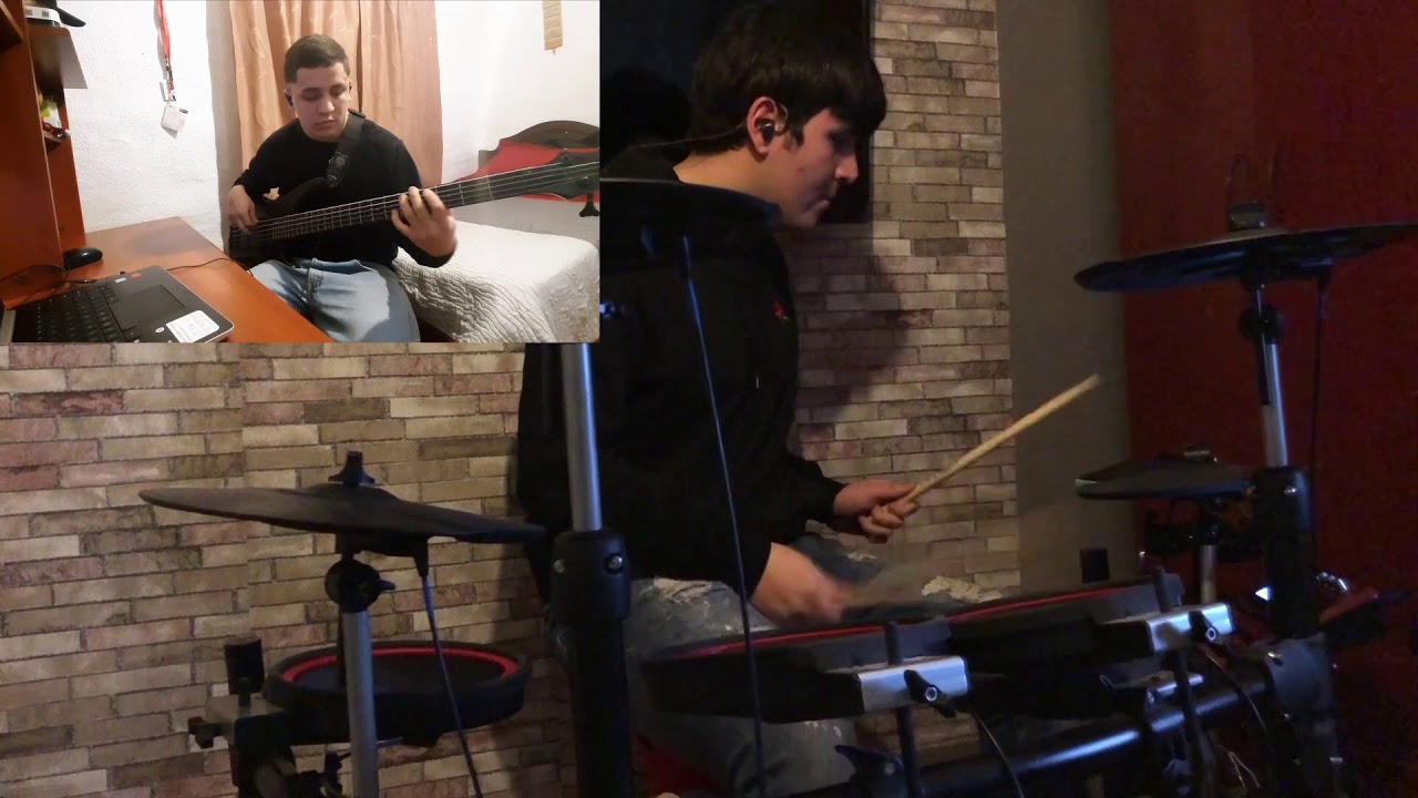 Por siempre te alabare (cover) - Isaias Drummer Ft Boris Bass - YouTube
