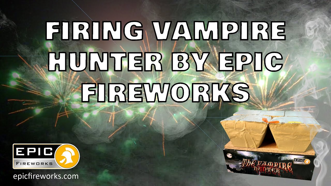 Firing The Vampire Hunter by Epic Fireworks. (UK Landed Footage) - YouTube