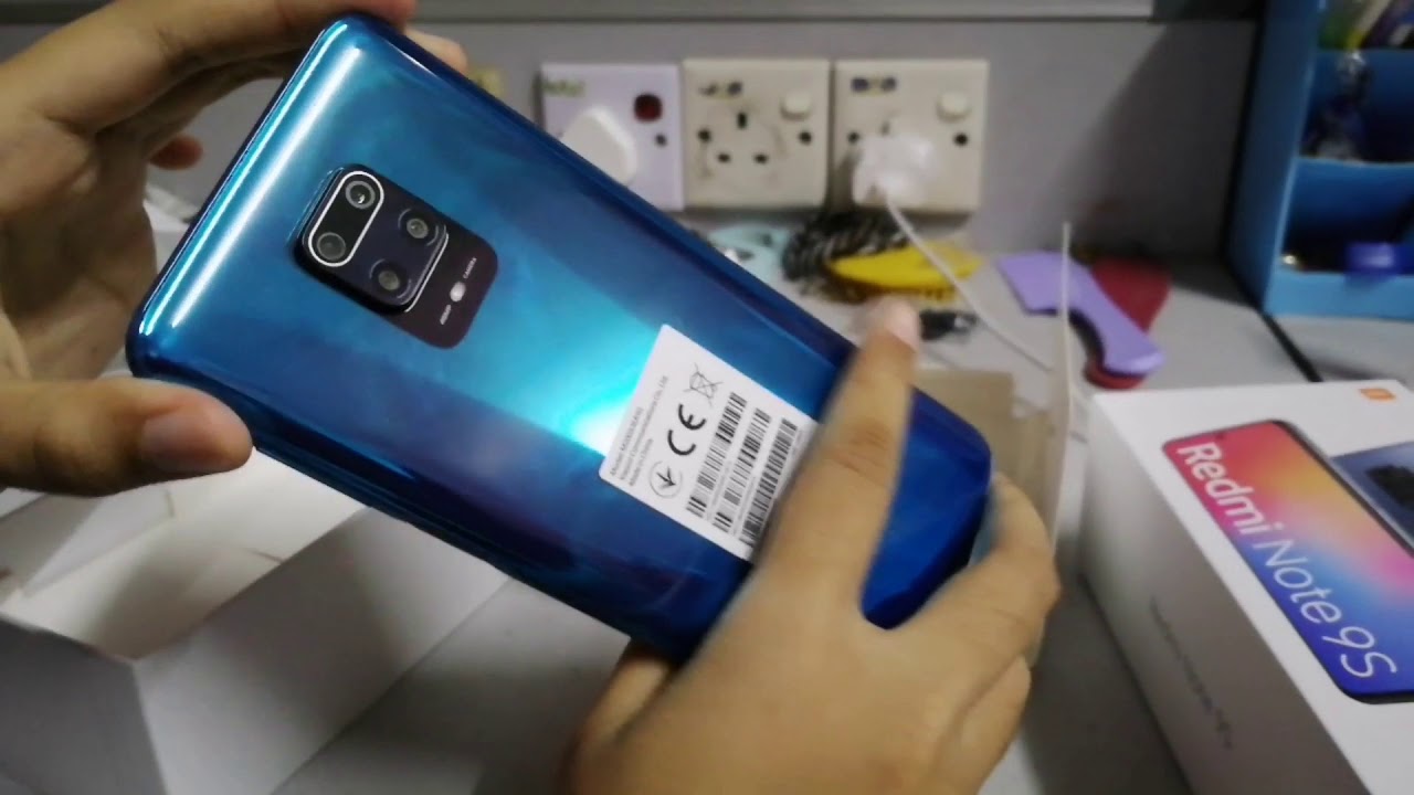 UNBOXING Redmi note 9s - YouTube