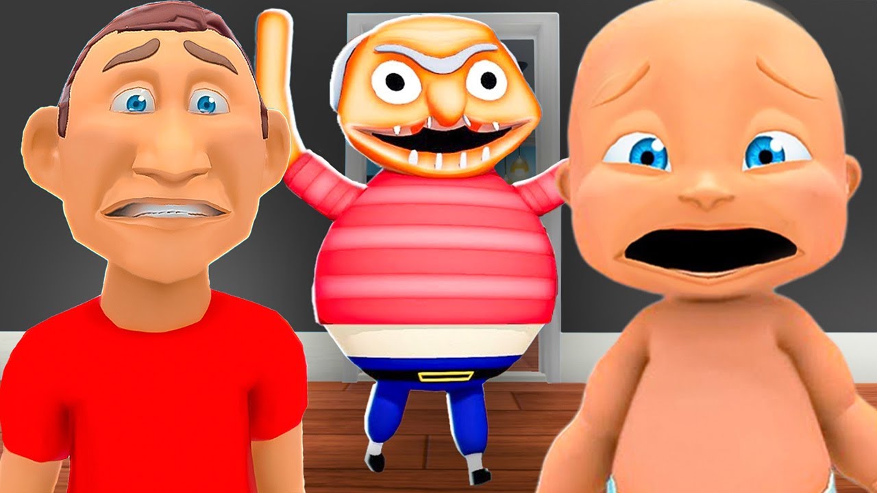 Daddy SAVES Baby From EVIL STEP DAD! - YouTube